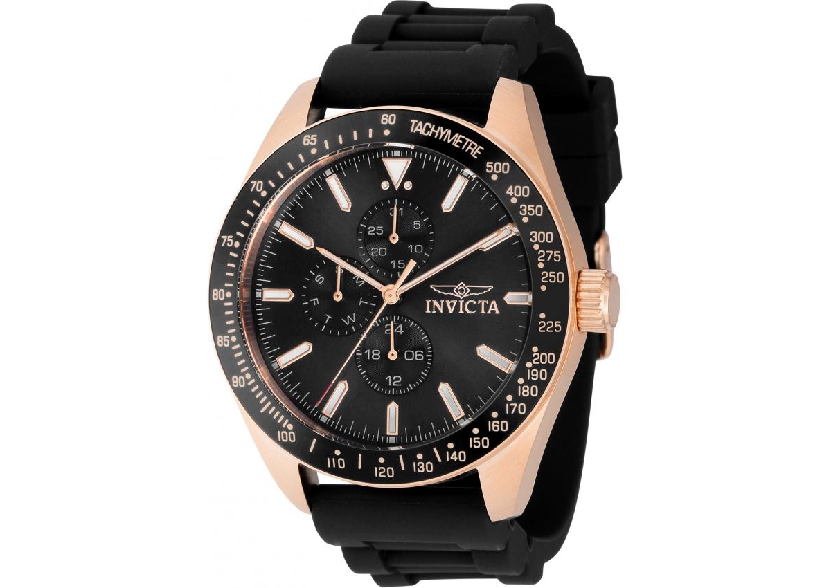 Click here for Invicta Mens 38407 Aviator Quartz VH67 Black Dial... prices