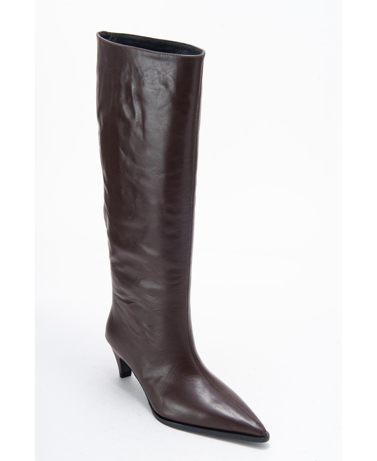 Click here for Forever & Always Shoes Siora Leather Knee High Boo... prices