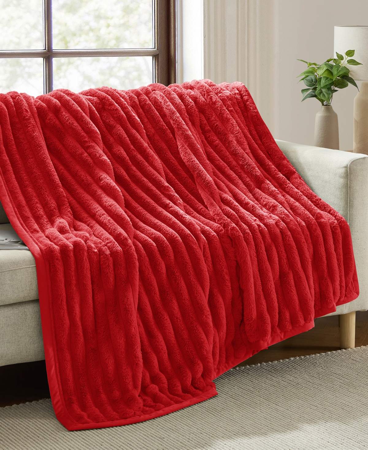 Click here for Nestl Ultra Plush Raschel Mink Blanket  Queen/King... prices
