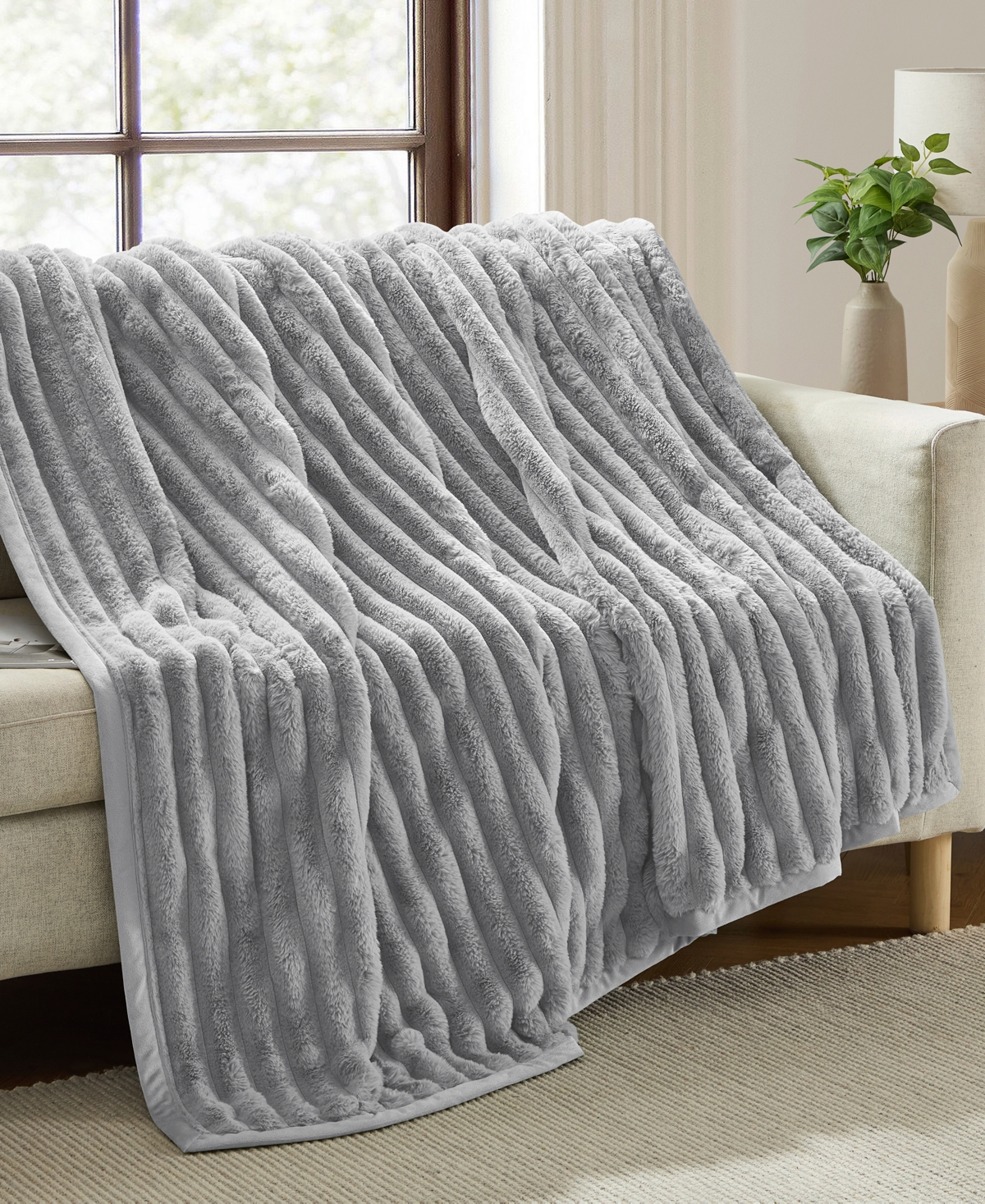 Click here for Nestl Ultra Plush Raschel Mink Blanket  Queen/King... prices