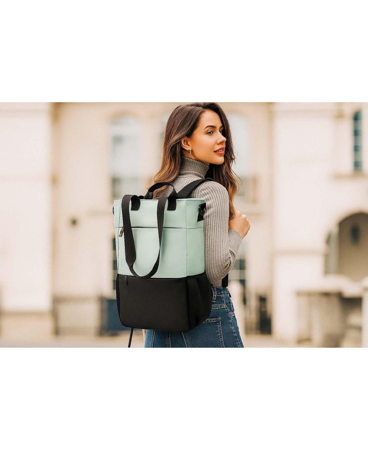 Click here for Convertible Backpack Laptop Bag prices