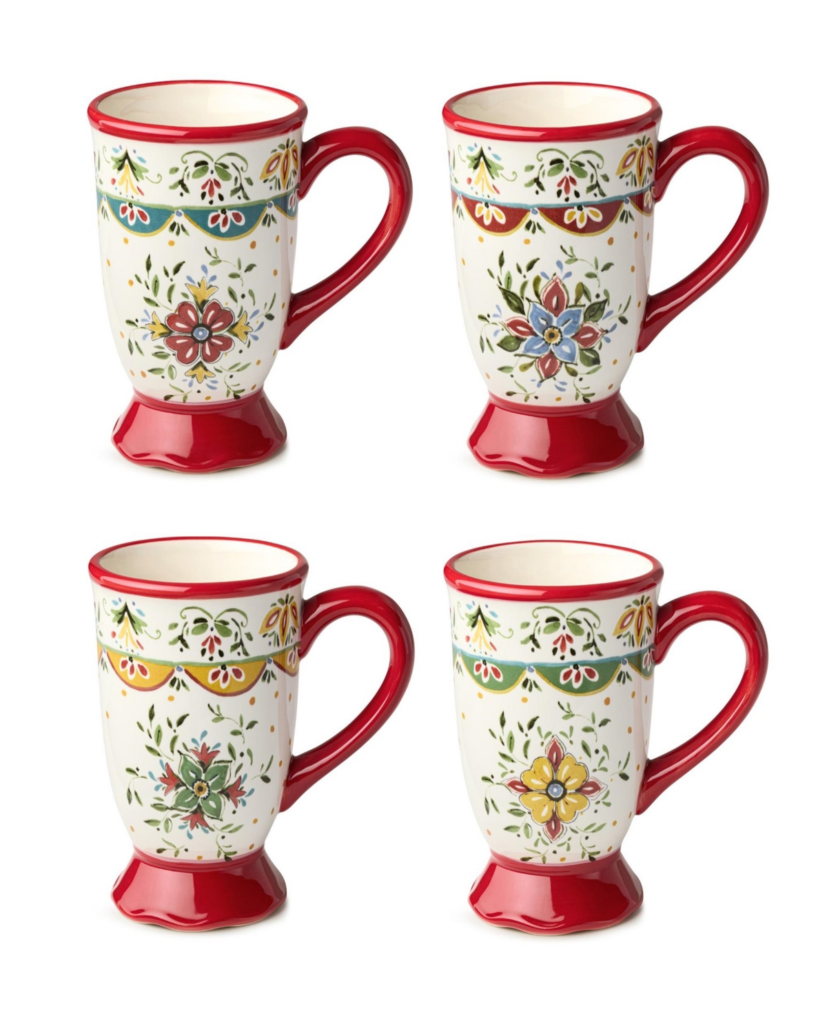 Click here for Certified International Provence Mugs  Set of 4 -... prices