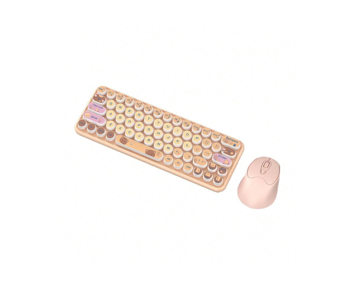 Click here for Risokeys + Silent  Wireless  Gradient  Cute Keycap... prices