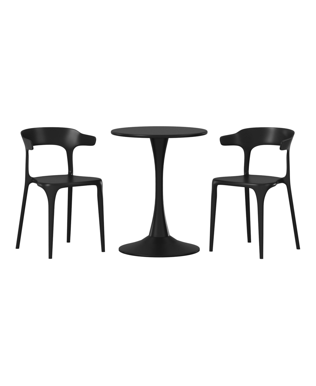 Click here for WestinTrends 3-Piece Outdoor Metal Patio Dining Ta... prices