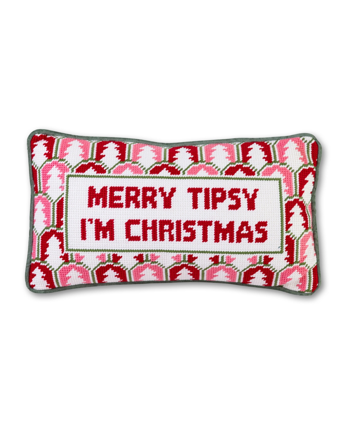 Click here for Furbish Needlepoint Pillow – Holiday Collec... prices