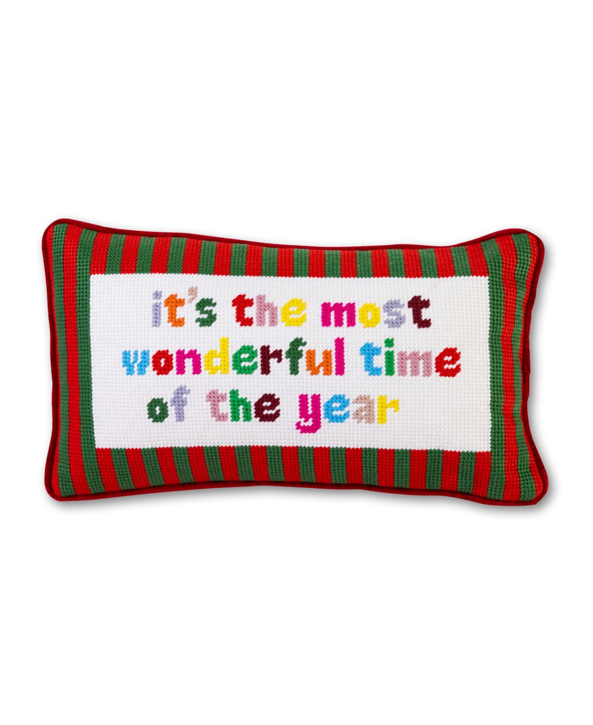 Click here for Furbish Needlepoint Pillow – Holiday Collec... prices