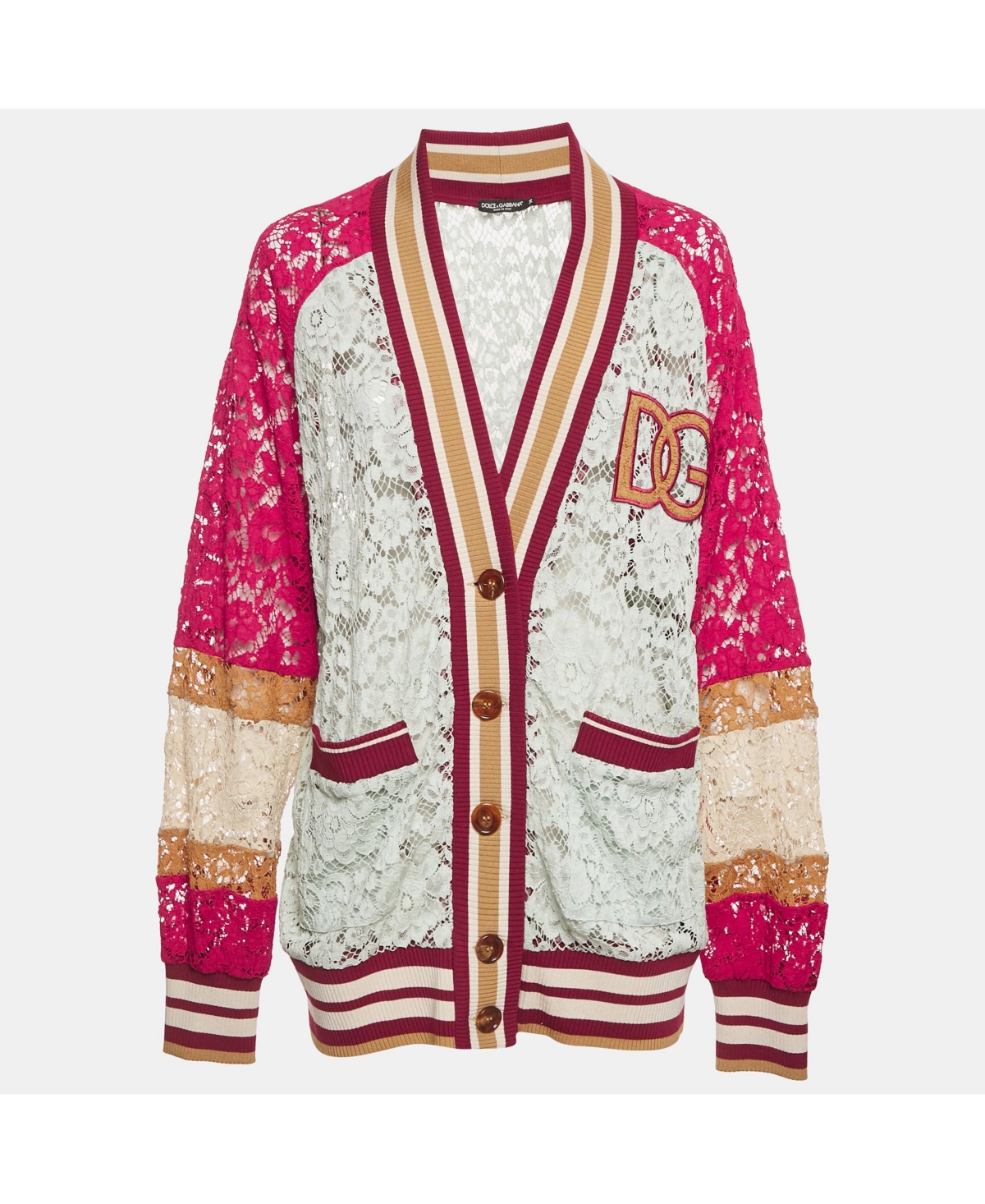 Click here for Pre-Owned Dolce & Gabbana Womens Multicolor Lace S... prices