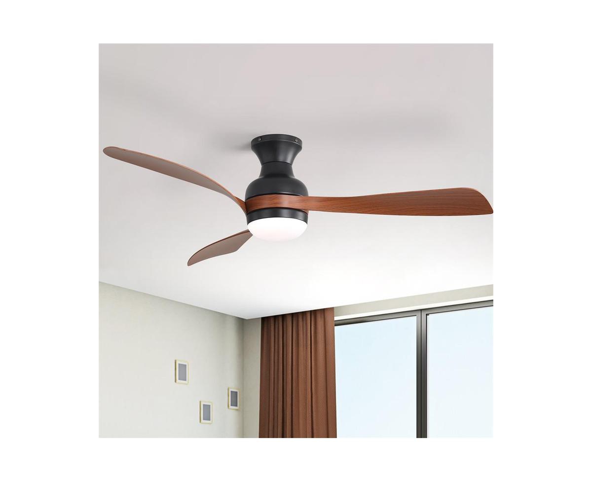 Click here for Sofucor 52-inch 3-Blade Flush Mount Ceiling Fan wi... prices