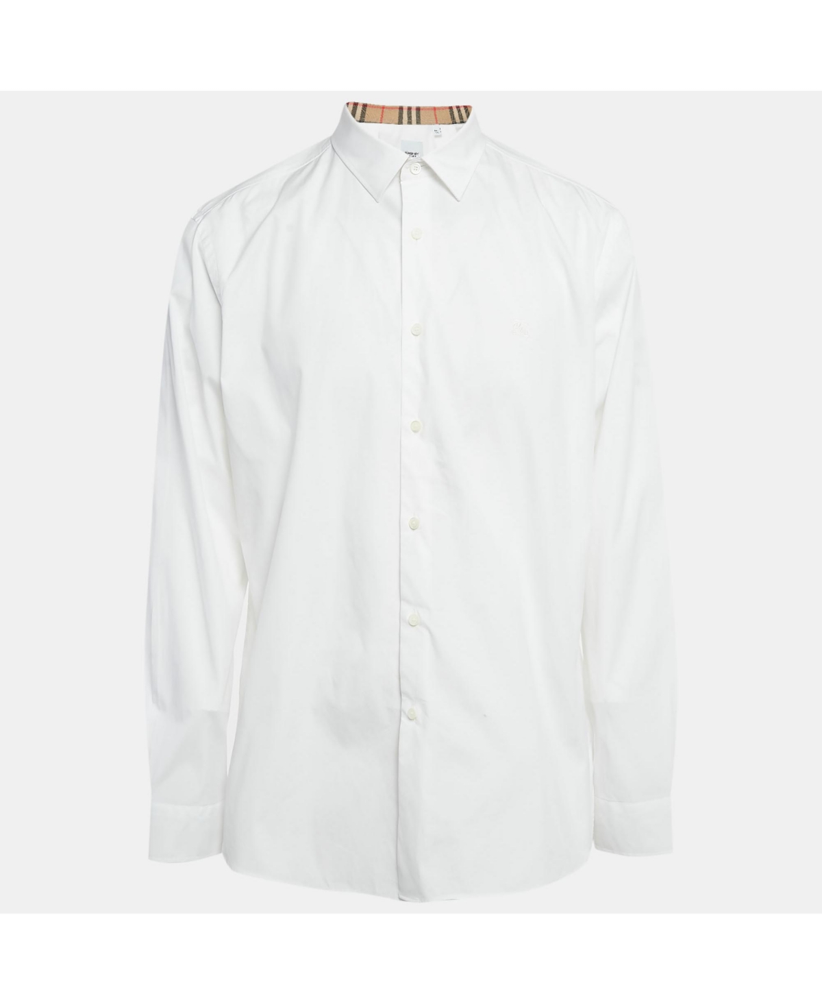 Click here for Pre-Owned Burberry Mens White Cotton Vintage Check... prices