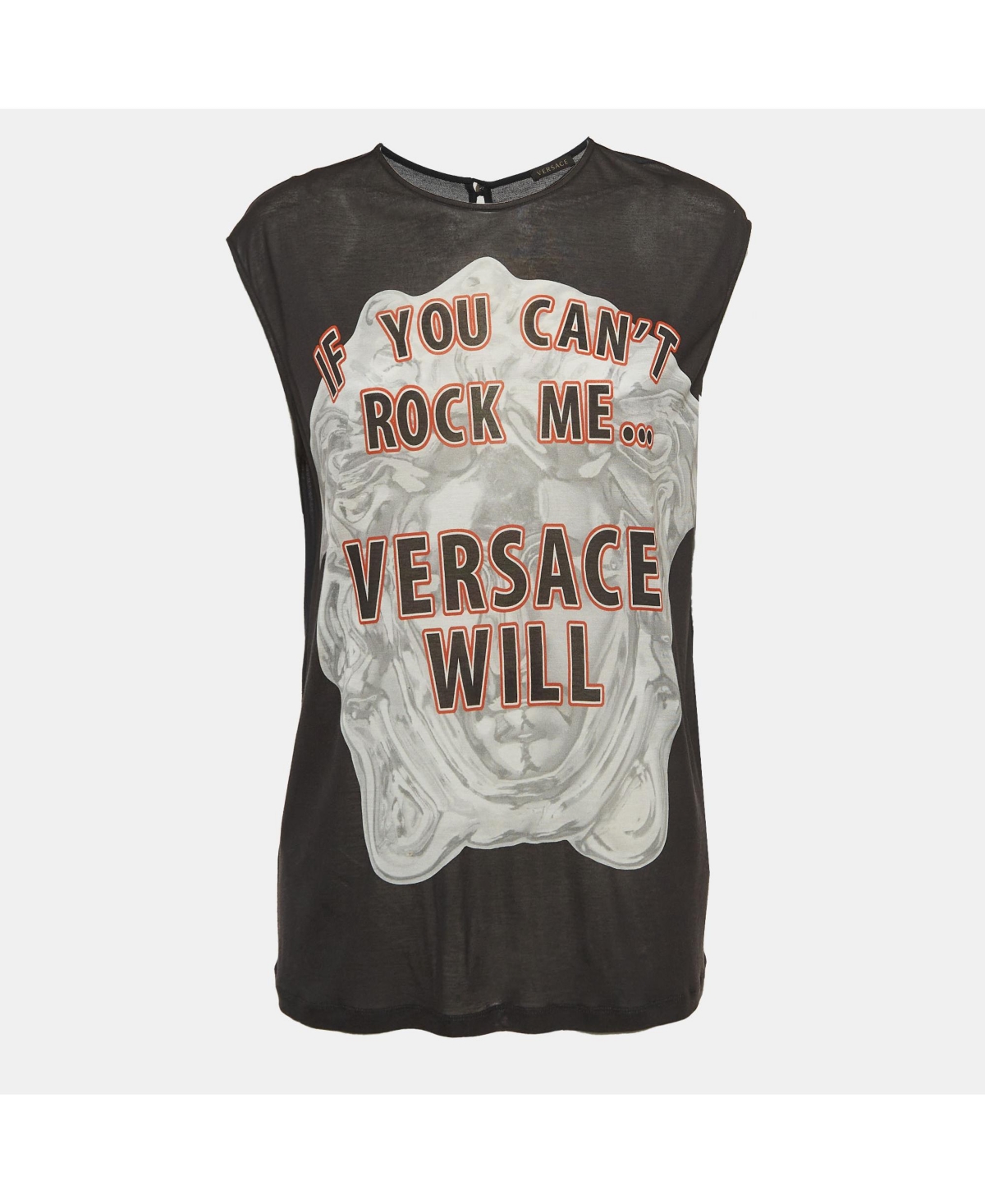 Click here for Pre-Owned Versace Womens Black Printed Jersey Loos... prices
