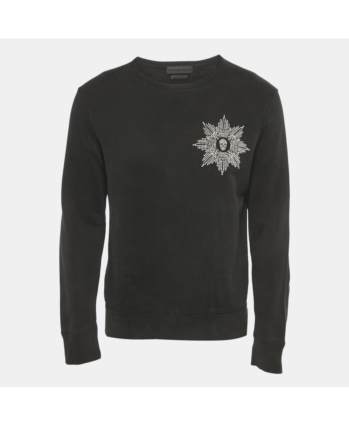 Click here for Pre-Owned Alexander Mcqueen Womens Black Embroider... prices