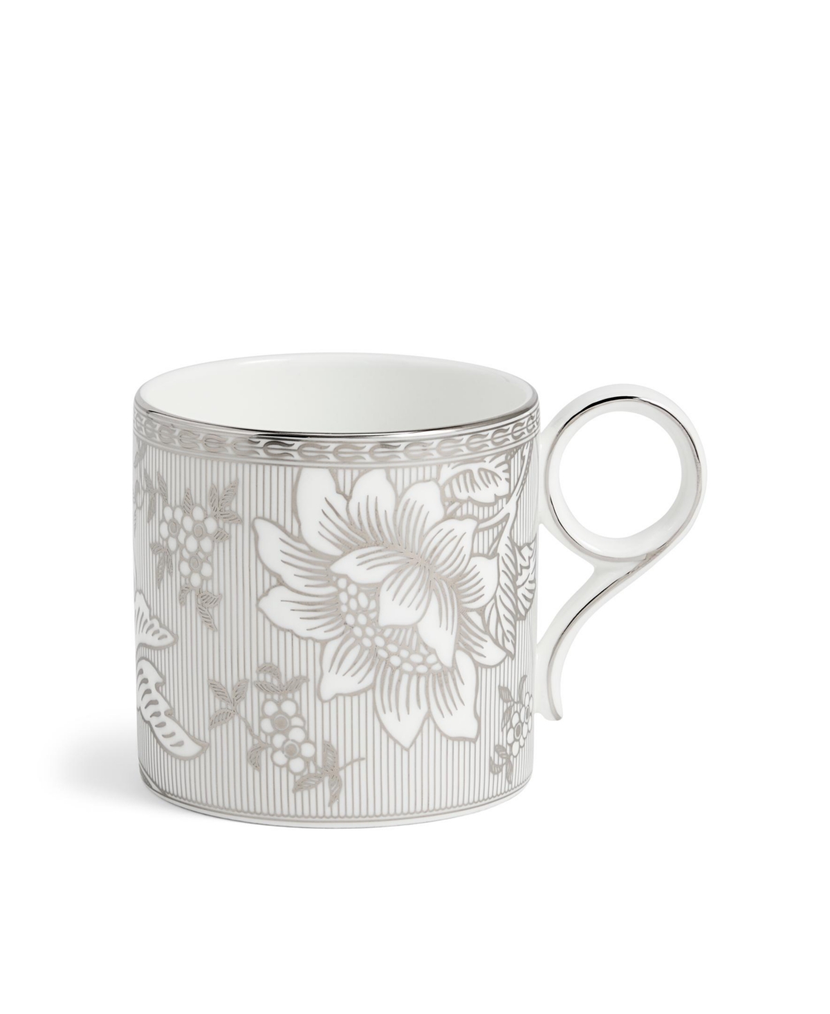 Click here for Wedgwood Silver Tonquin 9.1floz Mug - Silver prices