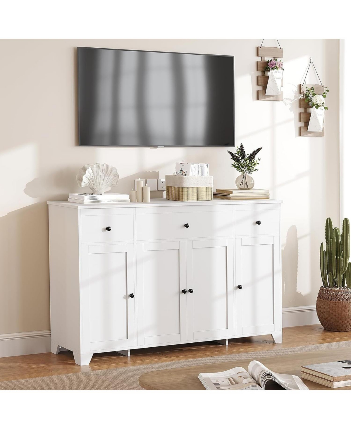 Click here for gaomon Sideboard Buffet Cabinet  55in Large Modern... prices