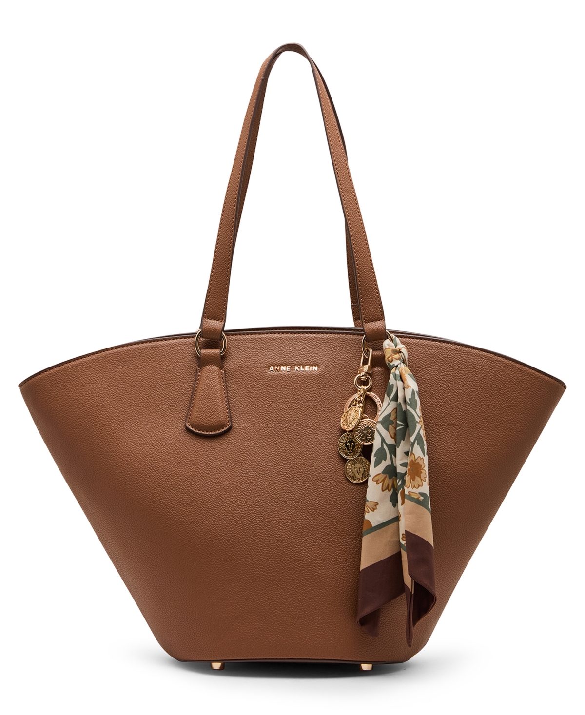 Click here for Anne Klein X-Large Textured Scarf Tote Bag - Chest... prices