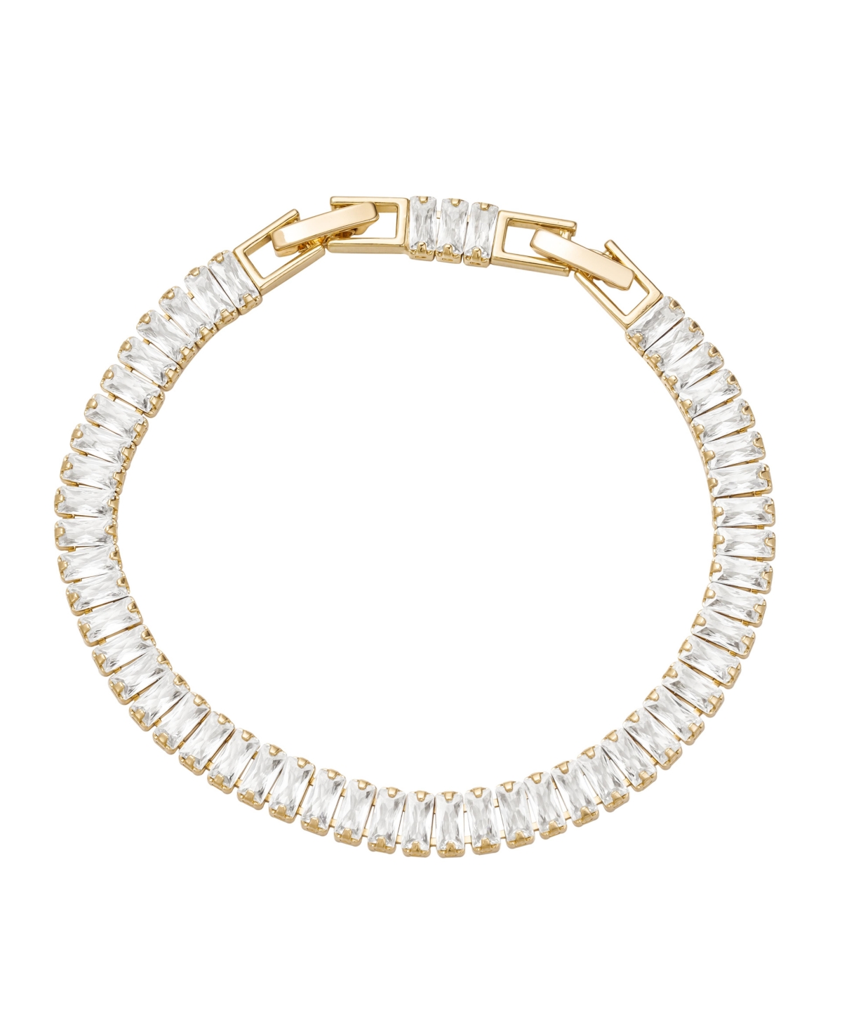 Click here for Untamed Petals Polly Tennis Bracelet - Gold prices