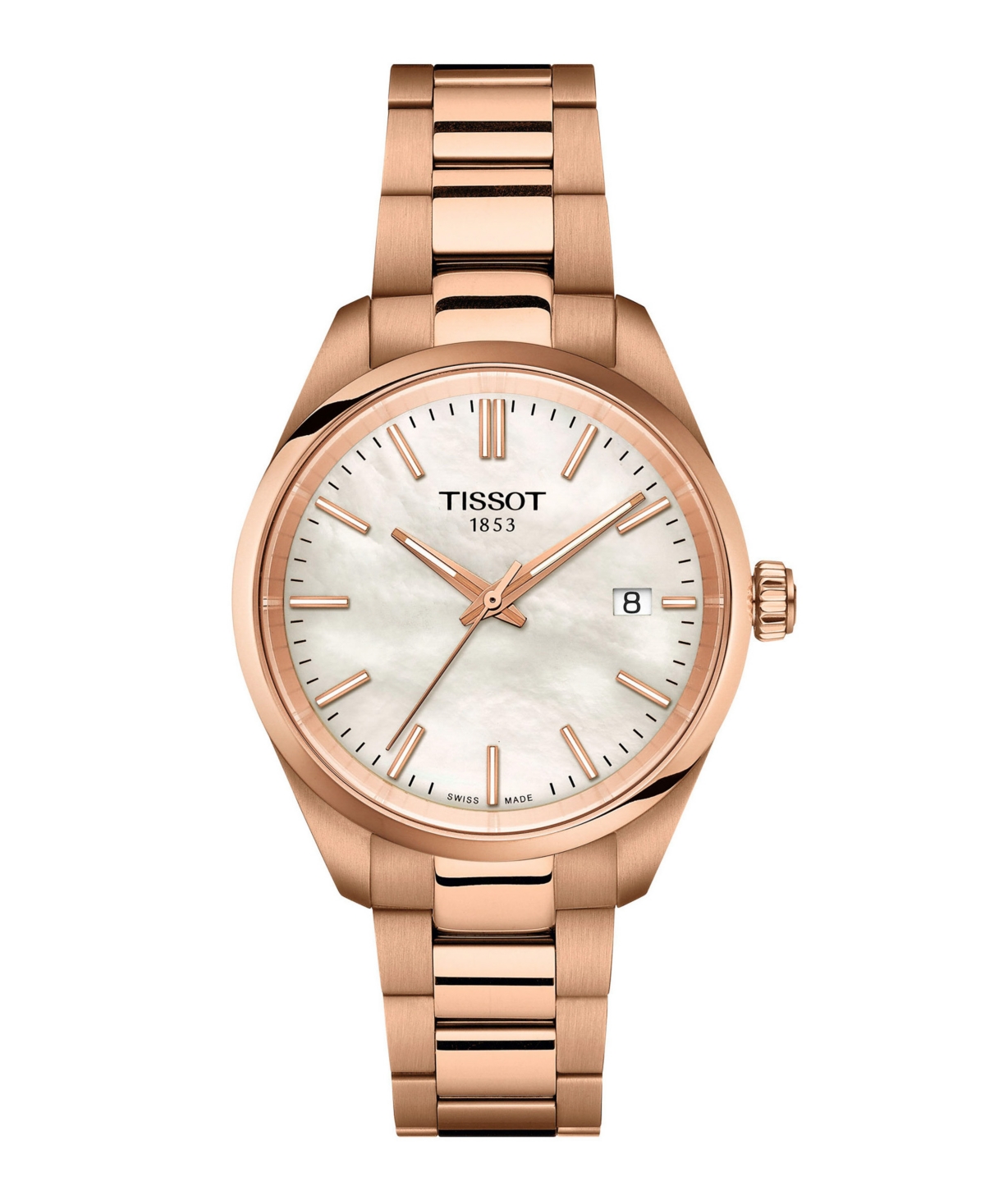 Click here for Tissot Unisex Rose Gold Stainless Steel Bracelet W... prices