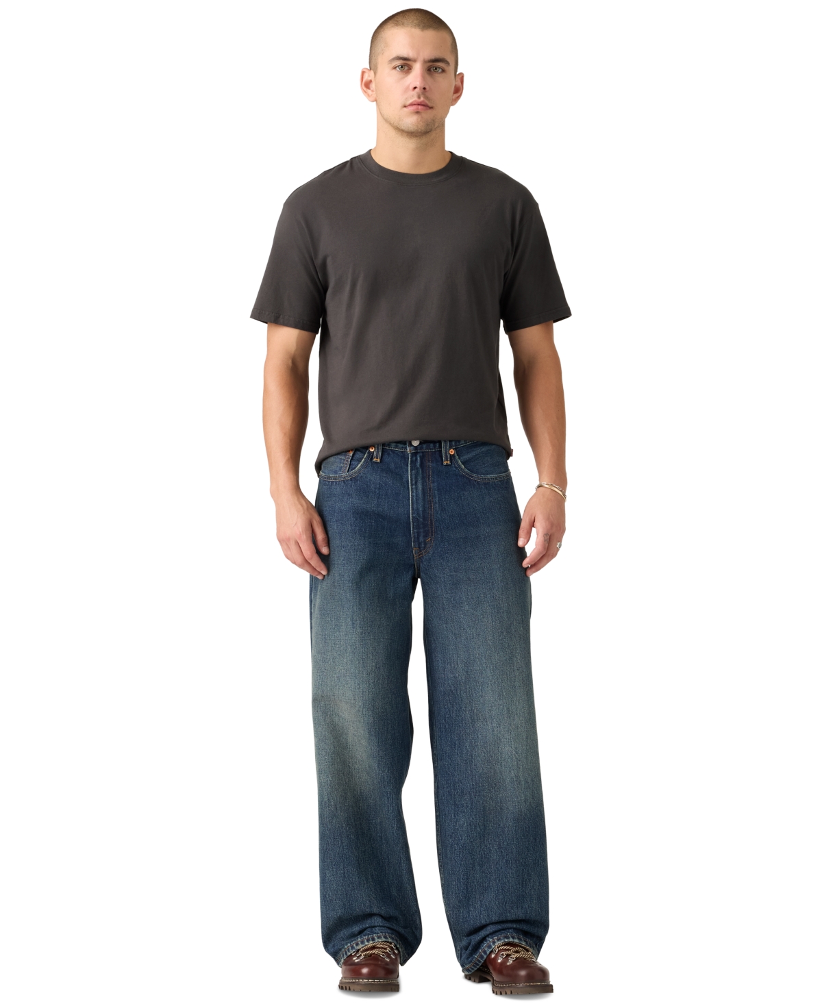 Click here for Levis Mens Extra Baggy Jeans - Dark rinse prices
