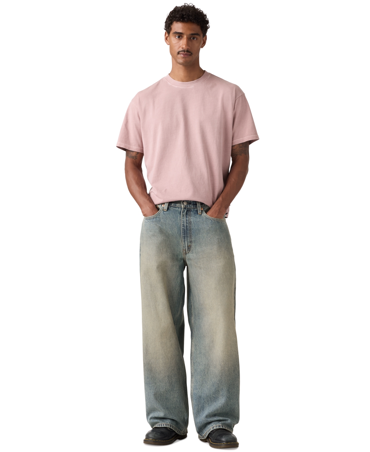 Click here for Levis Mens Extra Baggy Jeans - Light rinse prices