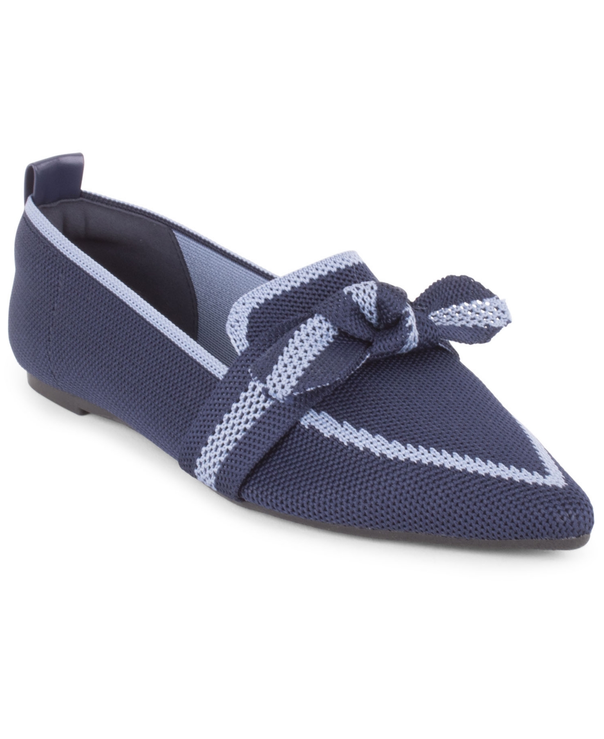 Click here for Tahari Womens Florentia Knit Loafer - Navy prices