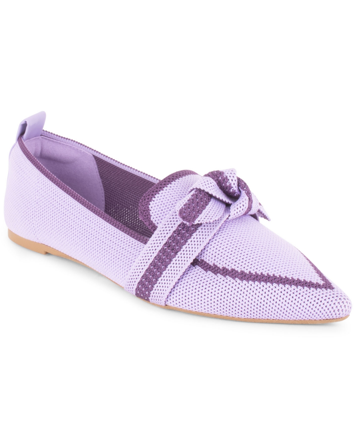 Click here for Tahari Womens Florentia Knit Loafer - Lavender/Pur... prices