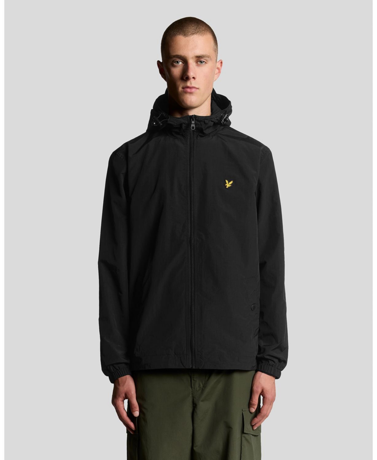 Click here for Lyle & Scott Mens Zip Through Hooded Jacket. - Jet... prices