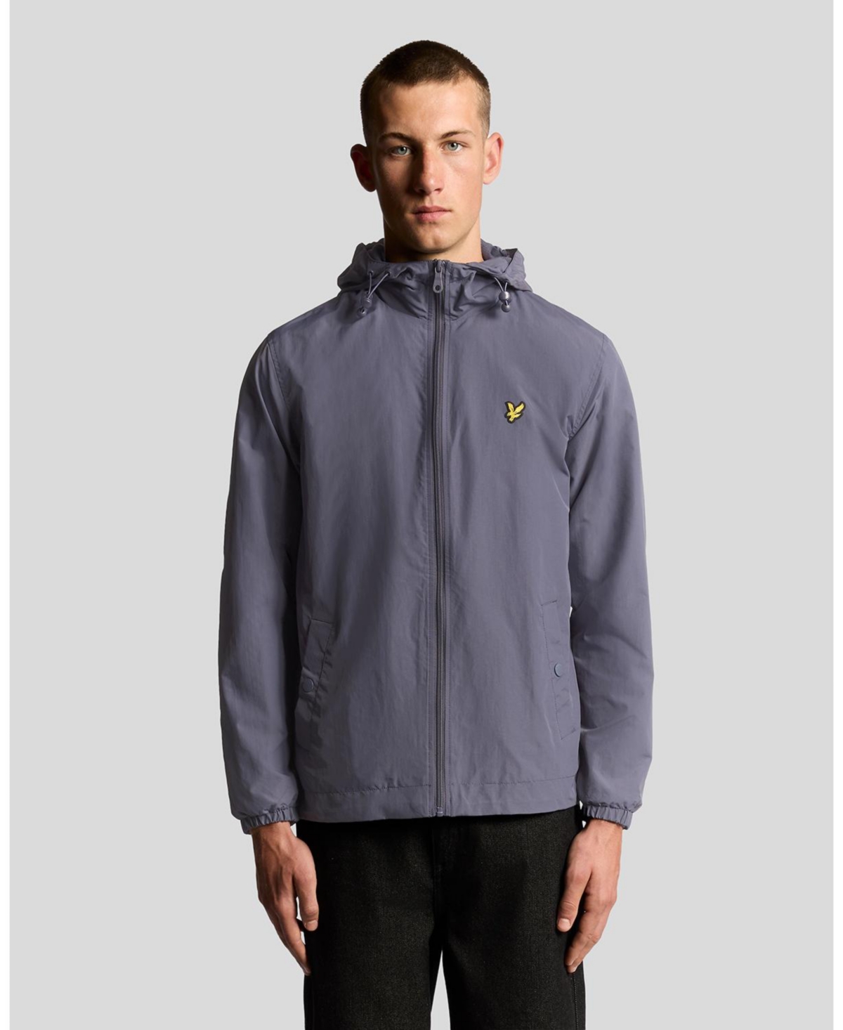 Click here for Lyle & Scott Mens Zip Through Hooded Jacket. - Gra... prices