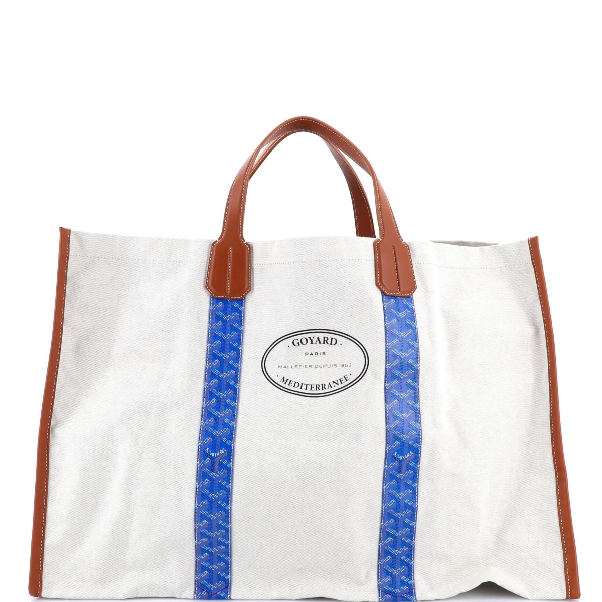 Click here for Pre-Owned Goyard Mediterranee Saint-Tropez Reversi... prices