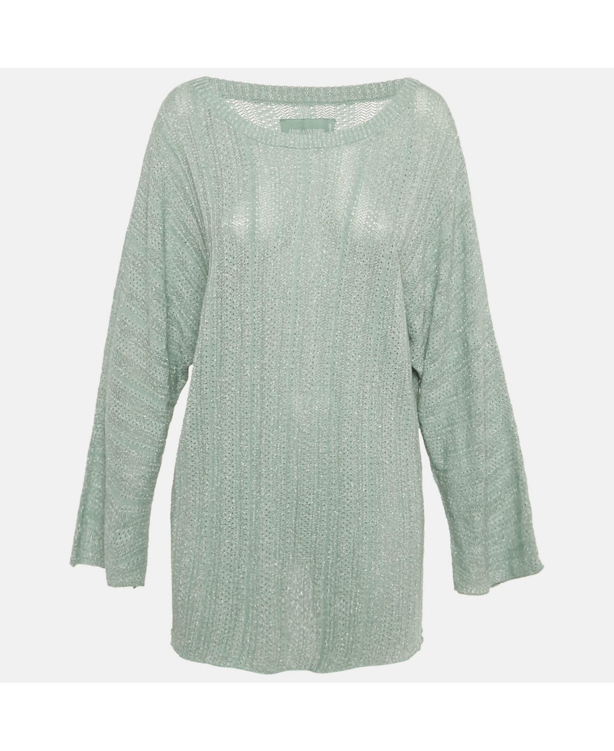 Click here for Pre-Owned Zadig & Voltaire Womens Mint Green Lurex... prices