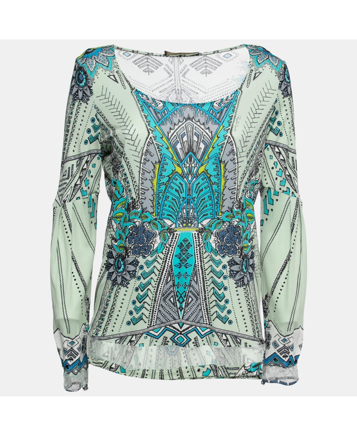 Click here for Pre-Owned Roberto Cavalli Womens Multicolor Printe... prices