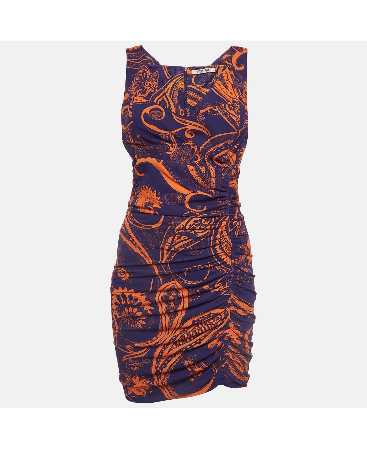 Click here for Pre-Owned Roberto Cavalli Womens Purple & Orange P... prices