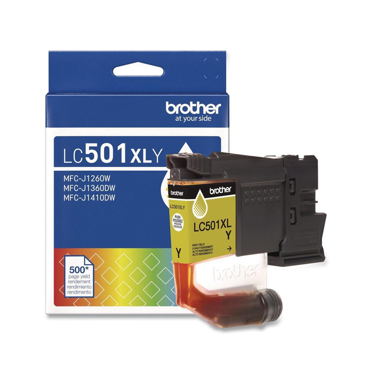 Brother LC501XLYS 500 Page-Yield High-Yield Ink - Yellow - Yellow