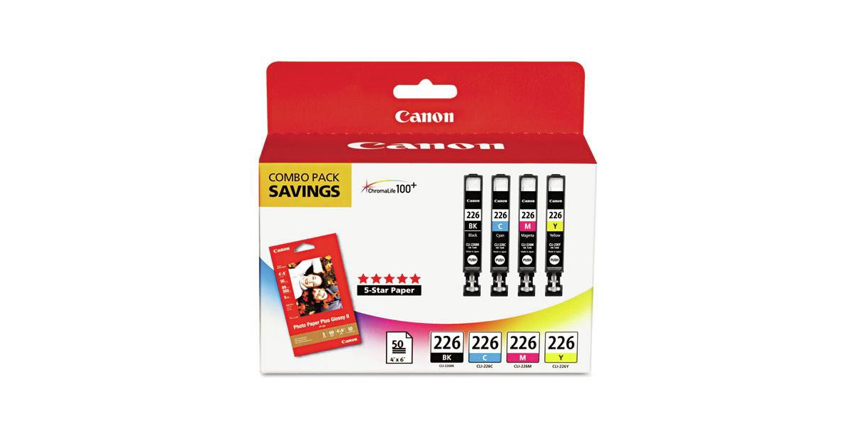 Click here for Canon 4546B007 (Cli-226) ChromaLife100 Plus Ink/Pa... prices