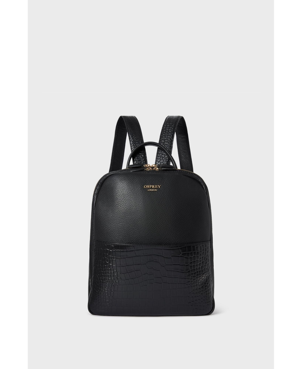 Click here for Osprey London The Kellie Leather Backpack - Black prices
