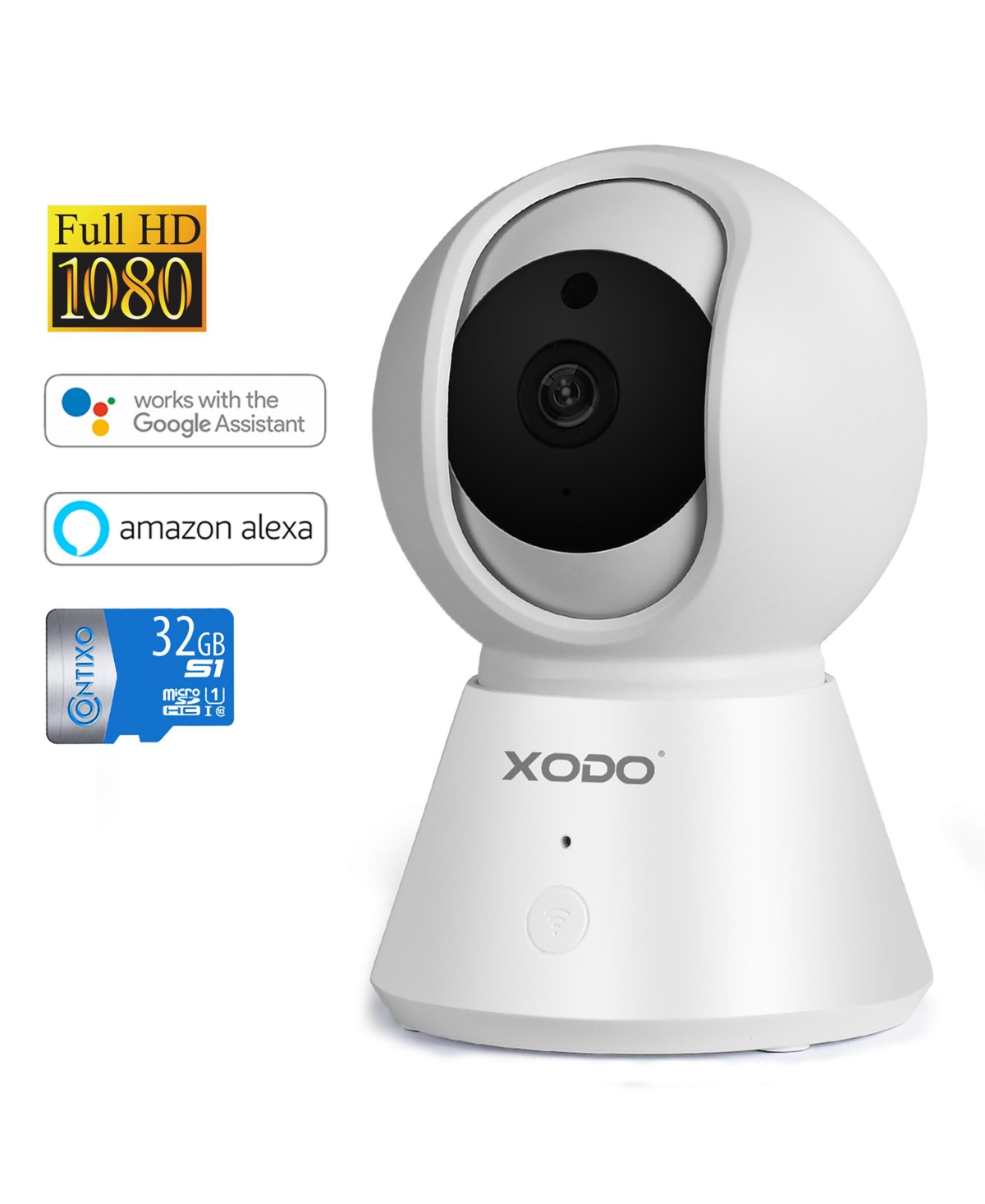 Click here for Contixo E6 Indoor Wi-Fi Security Camera  1080p Hd... prices