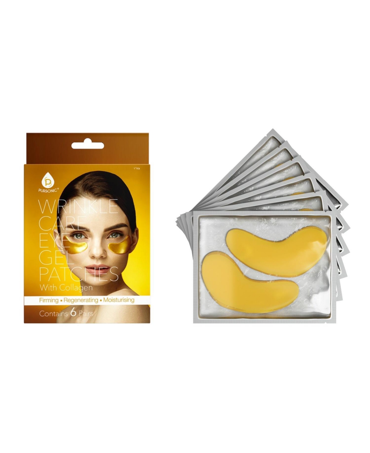 Click here for Pursonic Wrinkle Care Eye Gel Patches - Gold prices