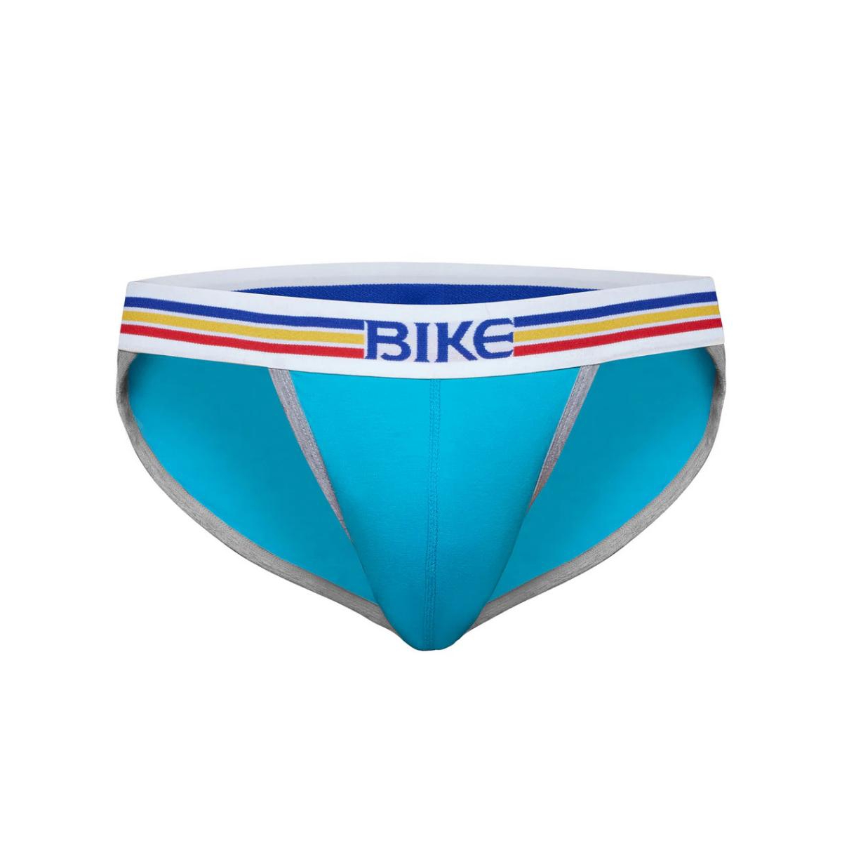Click here for Bike Athletic Mens Stretch Cotton Jock Brief - Aqu... prices