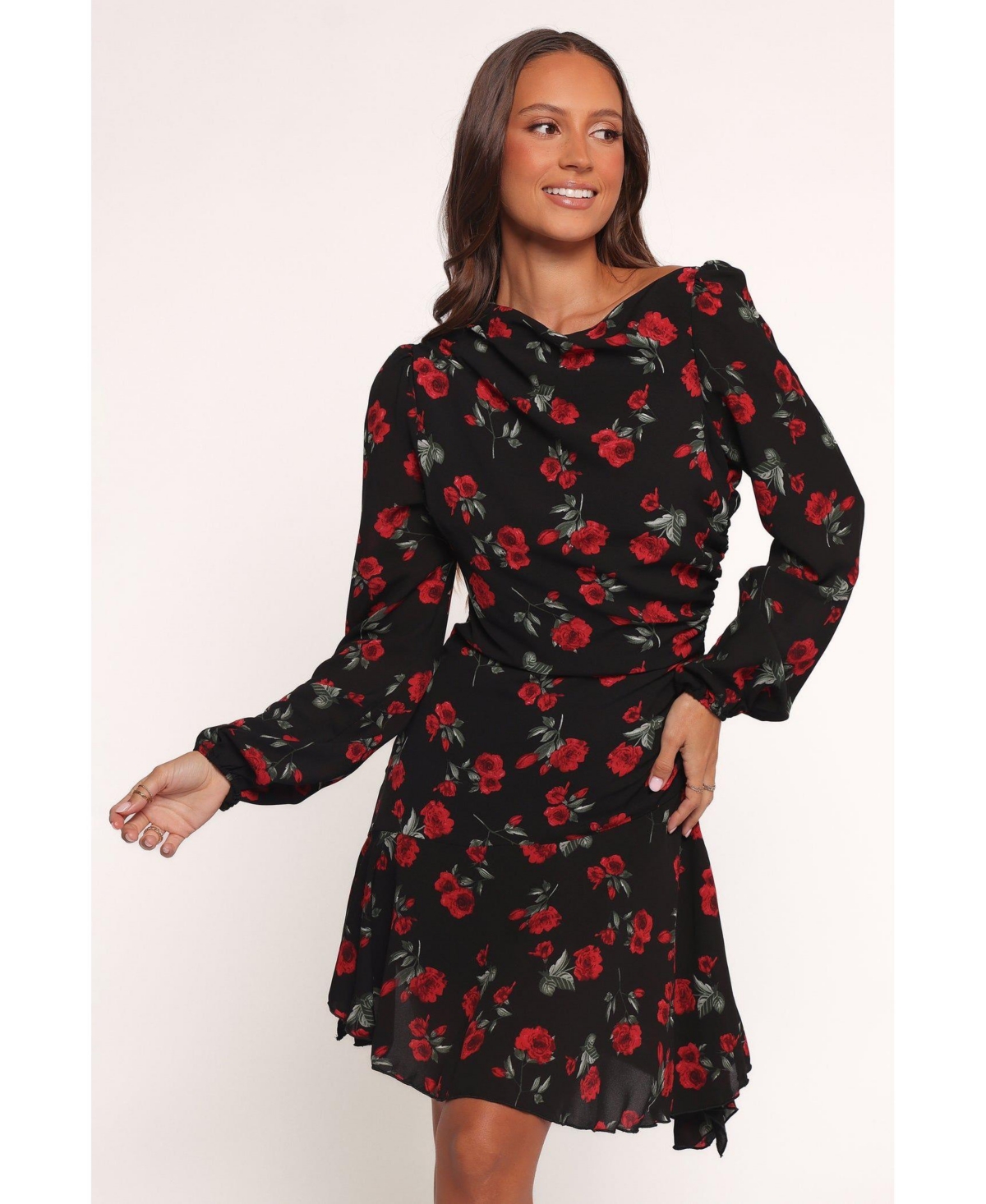 Click here for Petal and Pup Womens Mariska Long-Sleeve Mini Dres... prices