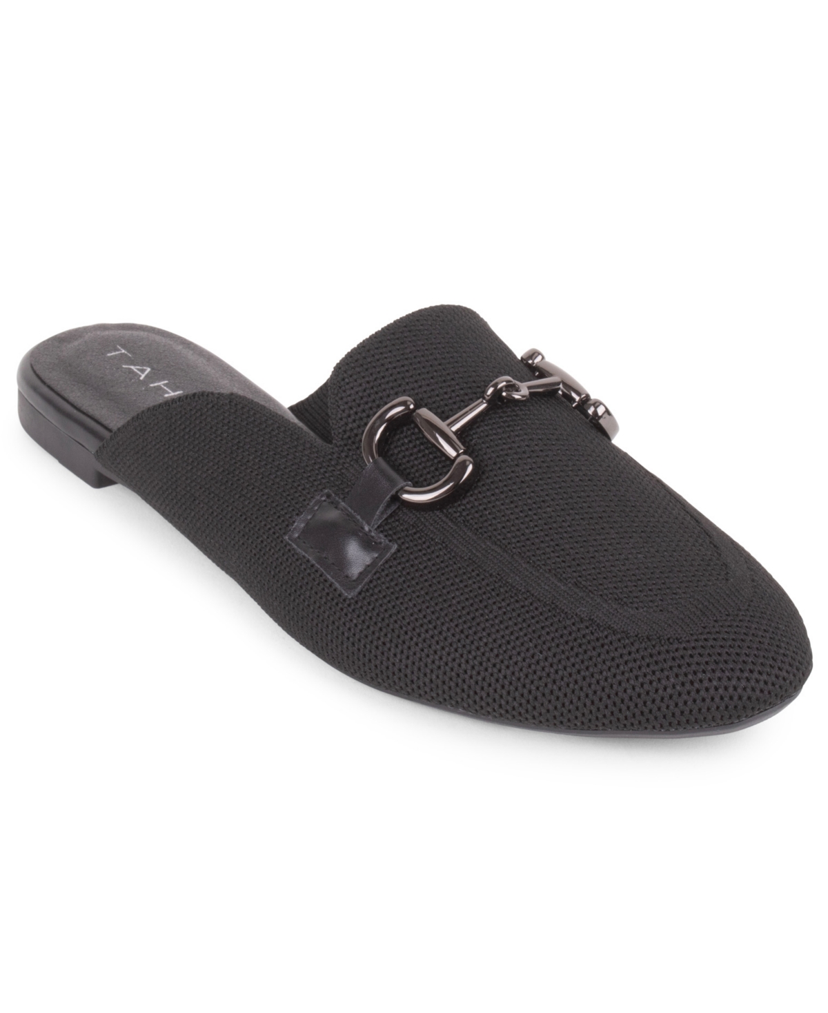 Click here for Tahari Womens Augustine Slip-On Mule Flats - Black prices