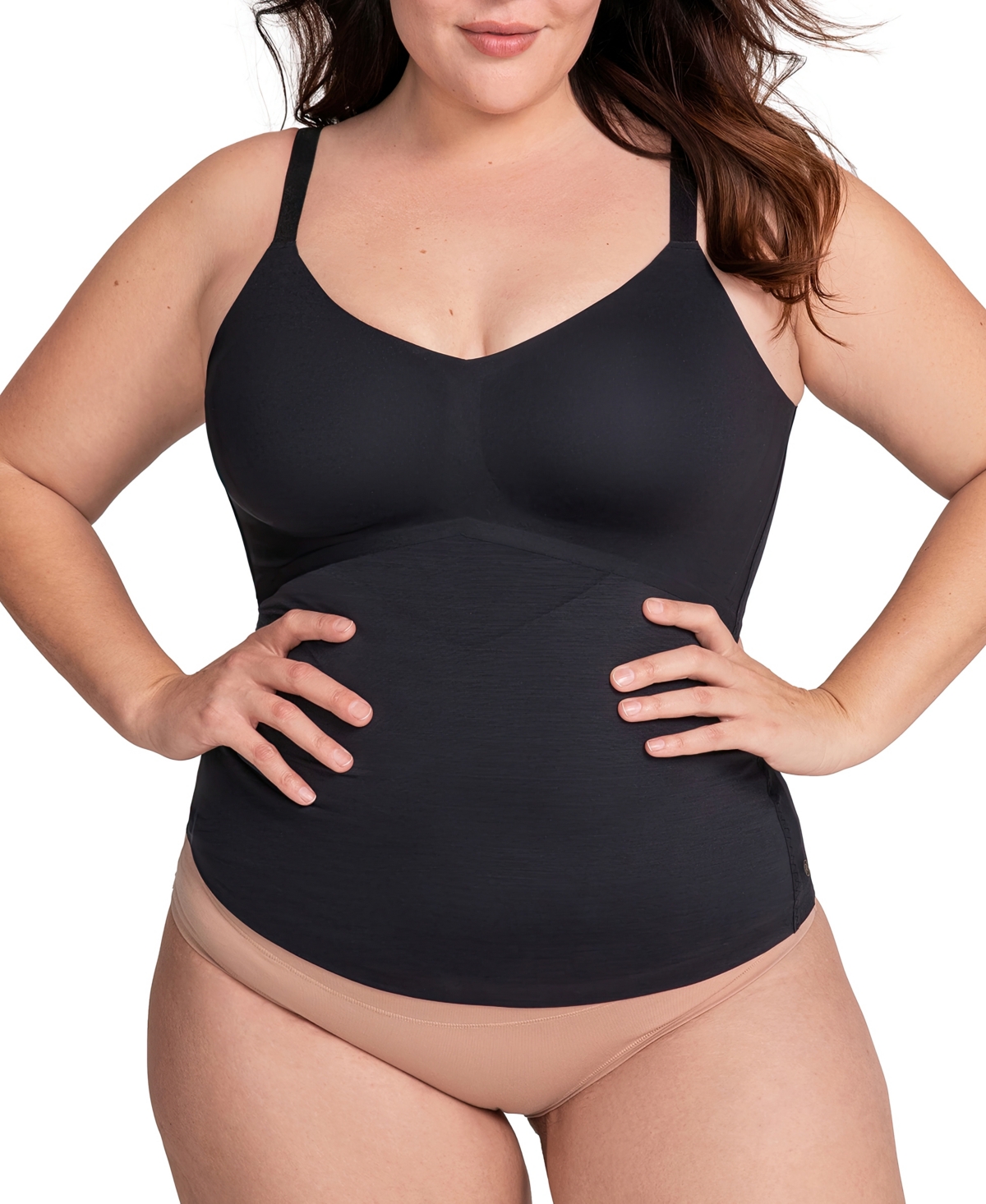 Click here for Honeylove Womens V-Neck Shapewear Camisole - Black prices