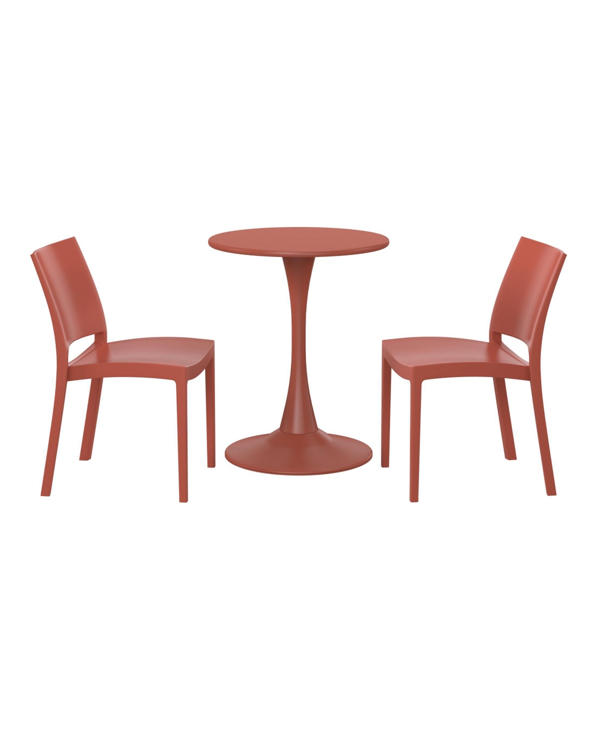 Click here for WestinTrends 3-Piece Outdoor Round Metal Patio Din... prices