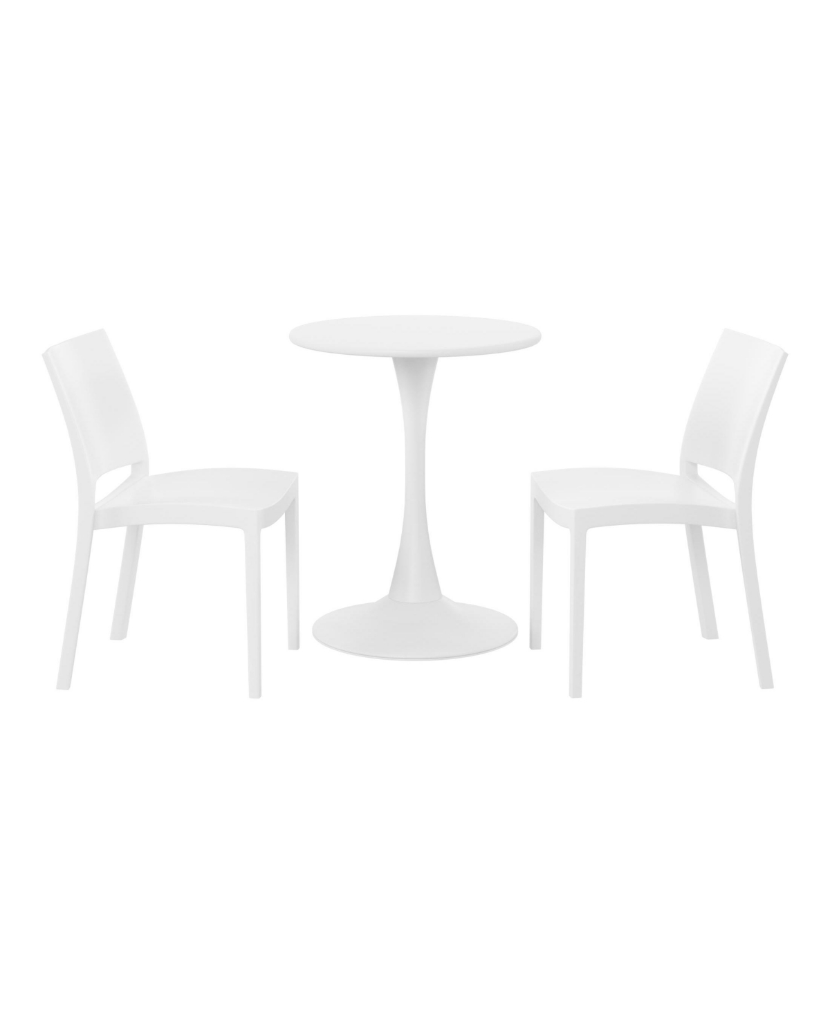 Click here for WestinTrends 3-Piece Outdoor Round Metal Patio Din... prices