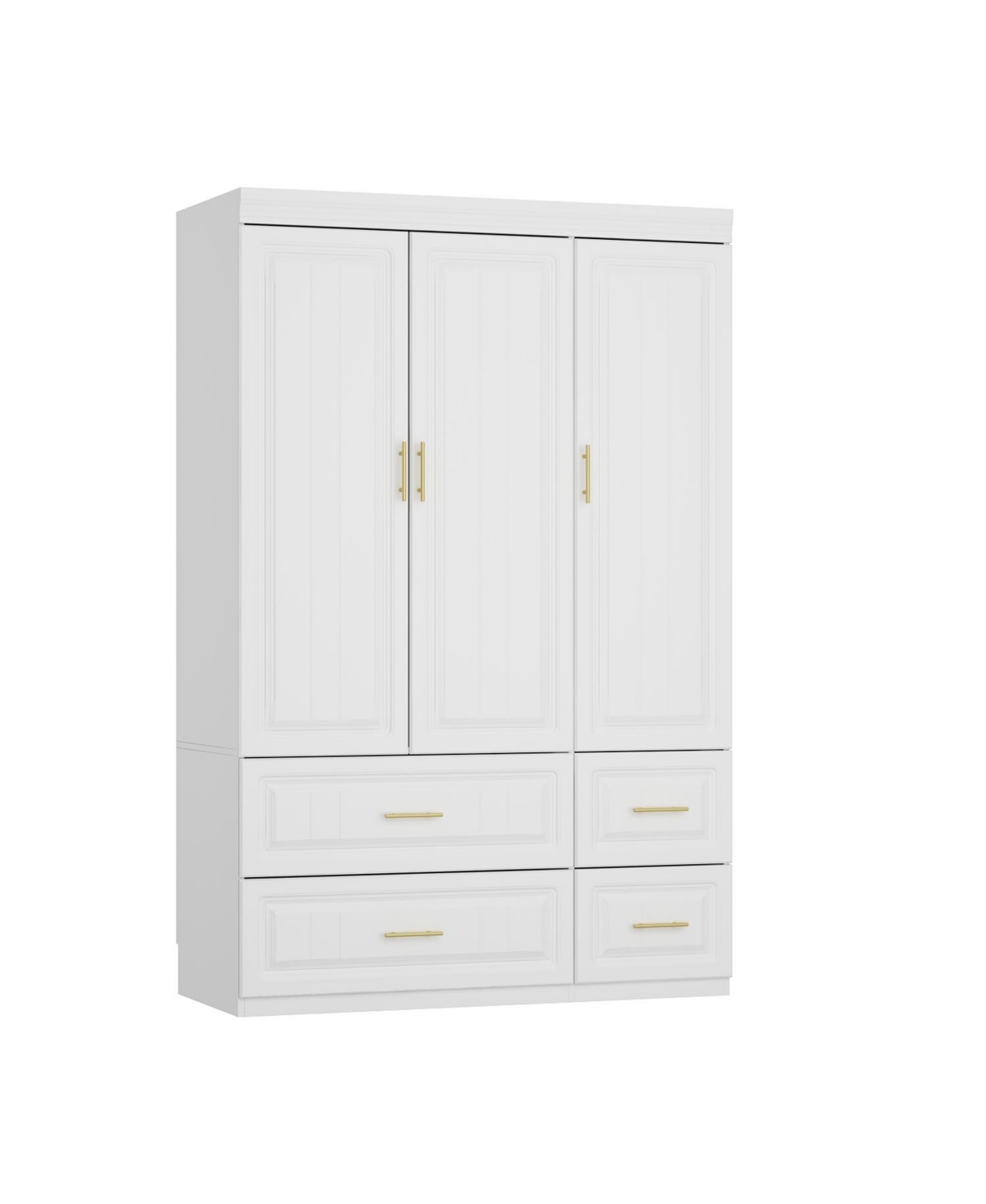 Click here for Homsee 3-Door Big Wardrobe Armoires with Hanging R... prices
