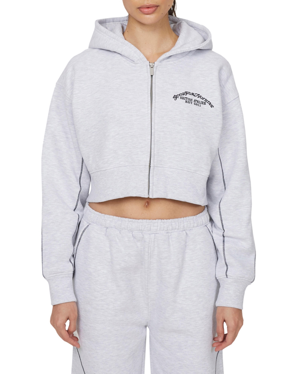 Click here for Good For Nothing Womens Coverlock Vintage Crop Zip... prices
