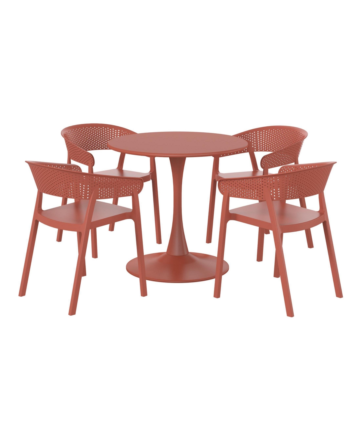 Click here for WestinTrends 5-Piece Indoor Outdoor Metal Patio Di... prices