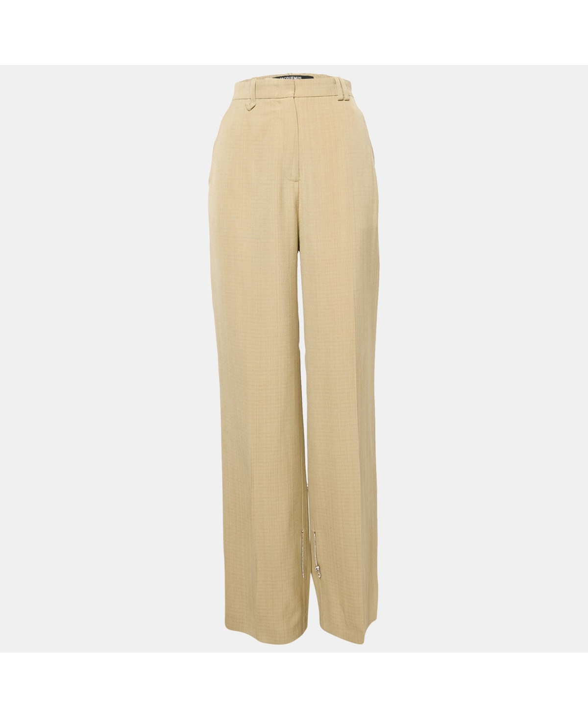 Click here for Pre-Owned Jacquemus Womens Silk Blend High Rise Le... prices