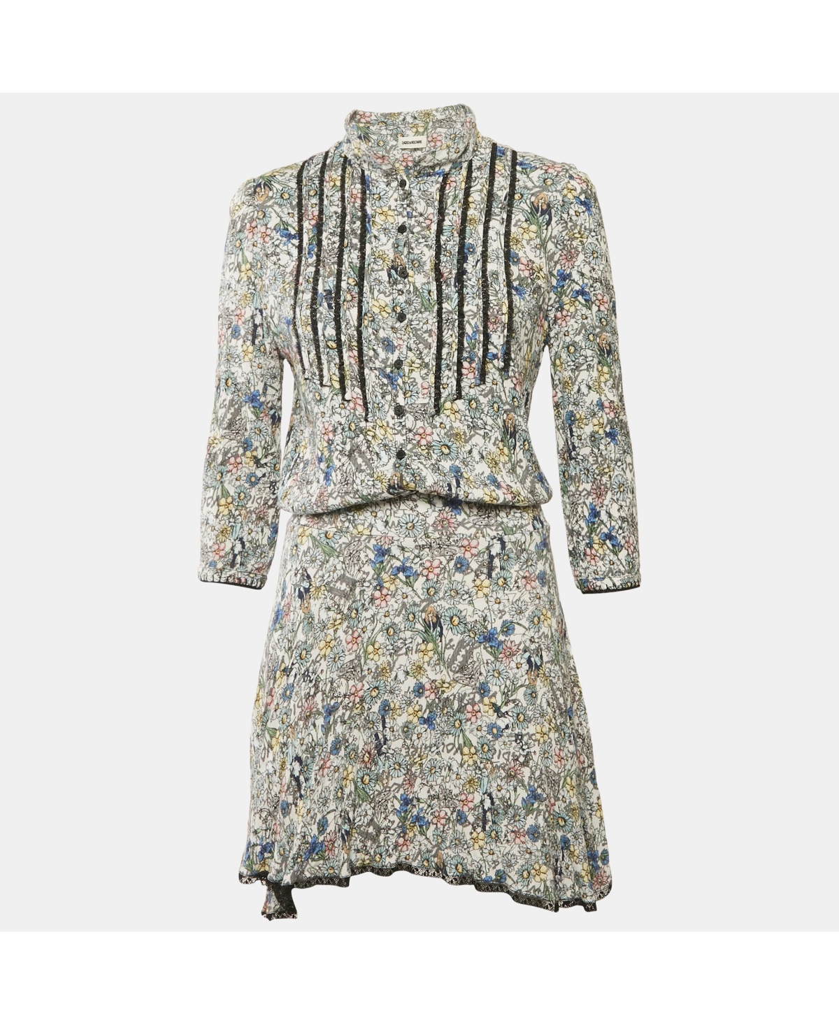 Click here for Pre-Owned Zadig & Voltaire Womens Multicolor Flora... prices