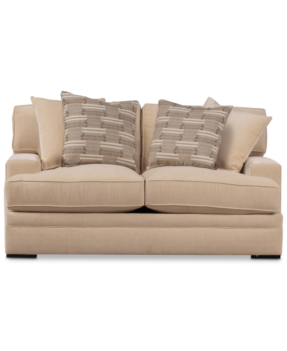 Click here for Teddie 66 Fabric Loveseat - Cream prices