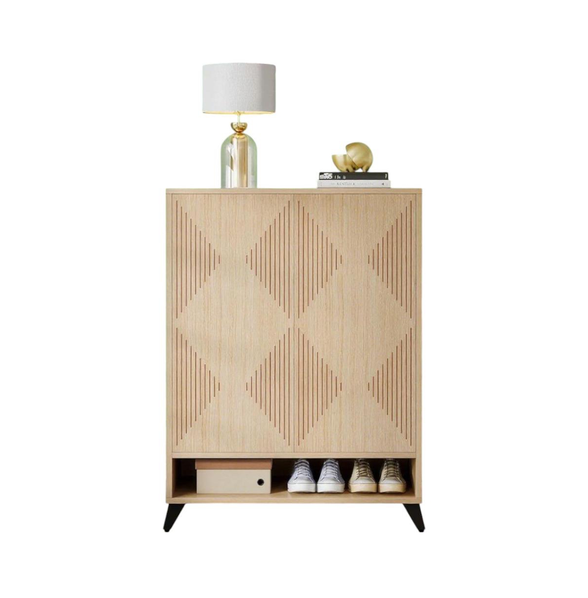 Click here for Slickblue Hallway Shoe Storage Rack with Closed Do... prices