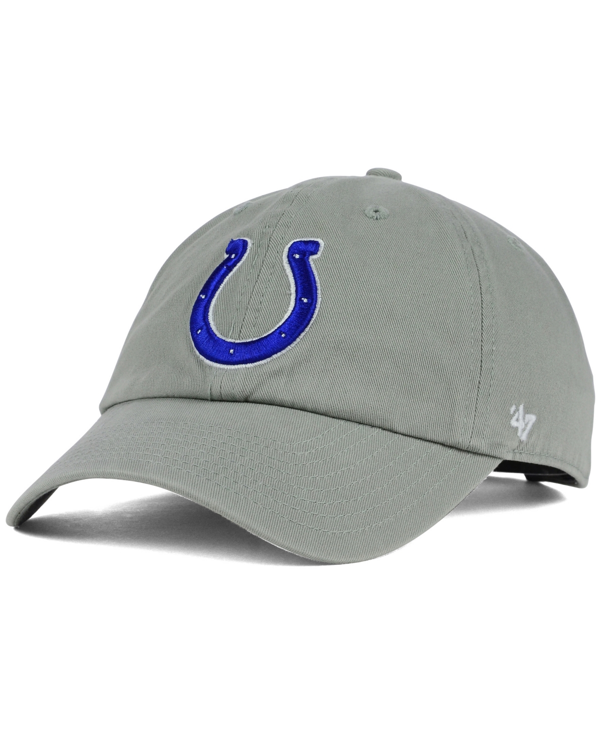 Click here for 47 Brand Indianapolis Colts Clean Up Cap - Gray prices