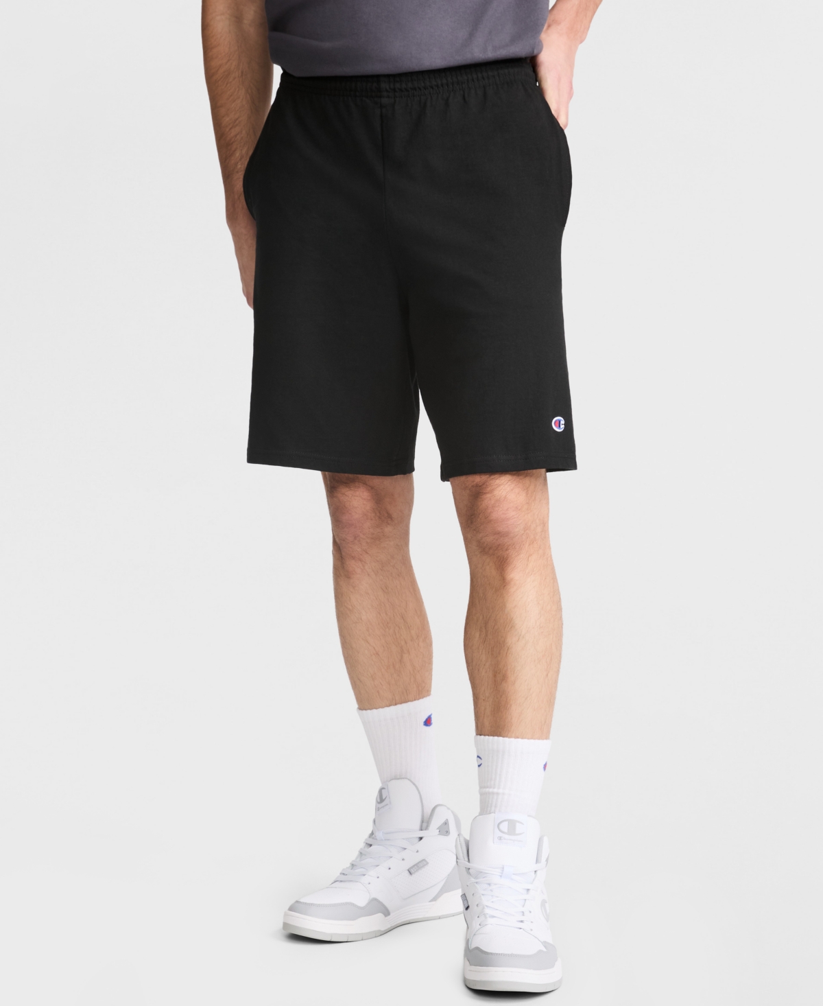 Click here for Champion Mens 9 Jersey Shorts - Black prices